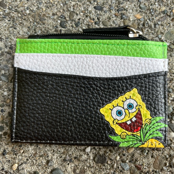 SpongeBob Squarepants | Bags | Spongebob Coin Card Holder | Poshmark